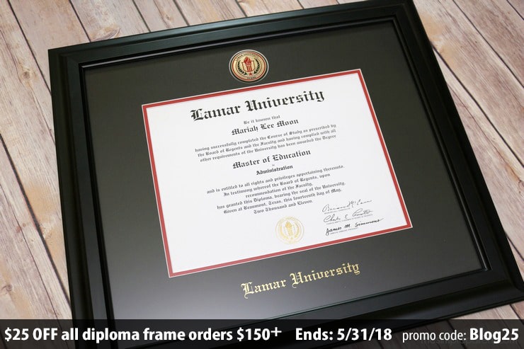 Three Options for Showcasing Your Diploma - Church Hill Classics